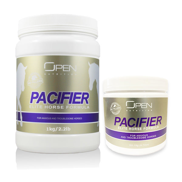 Pacifier - Calming Supplements For Horses – Open Nutrition USA